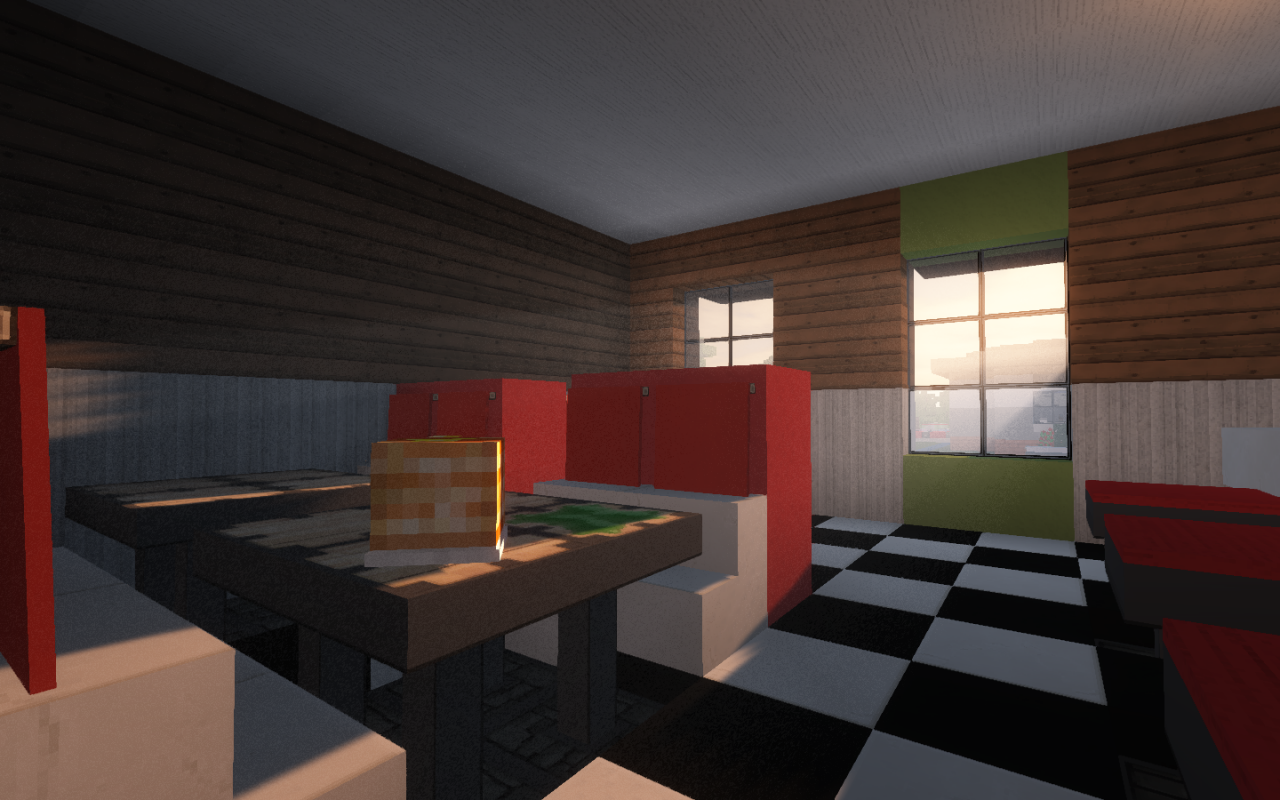 Diner Minecraft Map