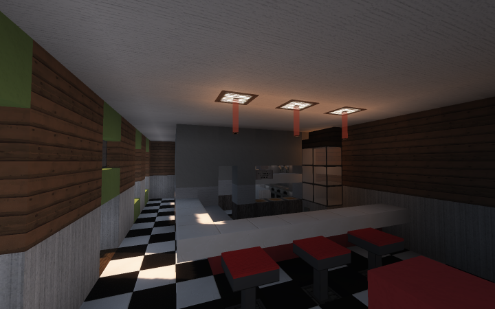 Diner Minecraft Map