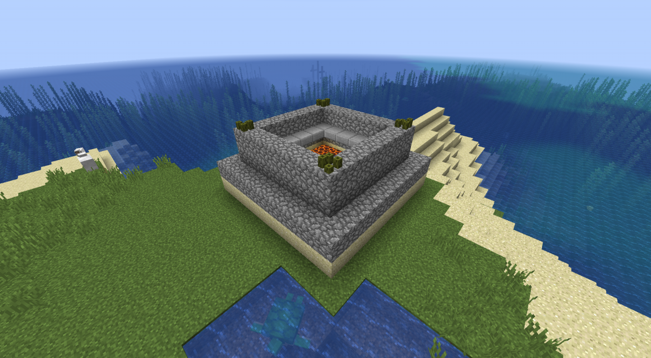 Underwater XP Farm / Secret Base Minecraft Map