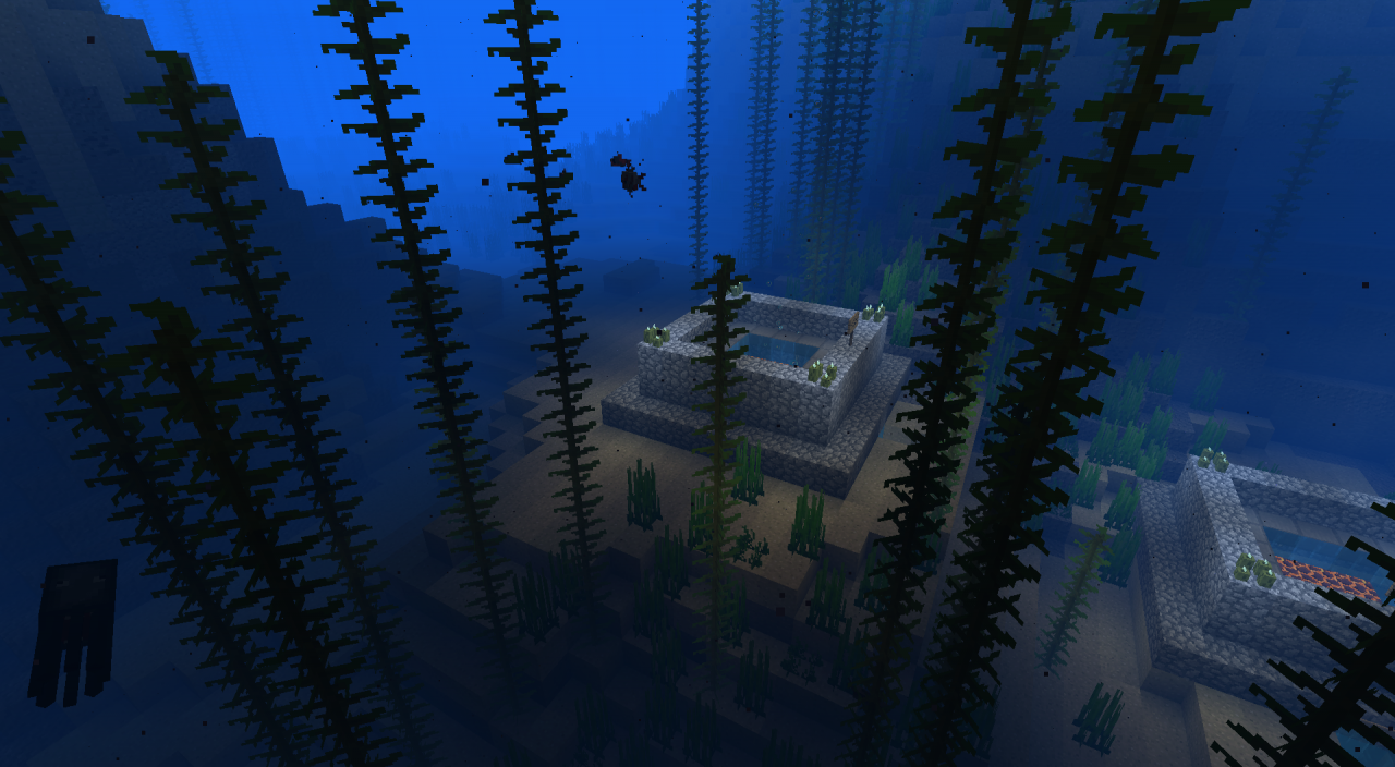 Underwater XP Farm / Secret Base Minecraft Map