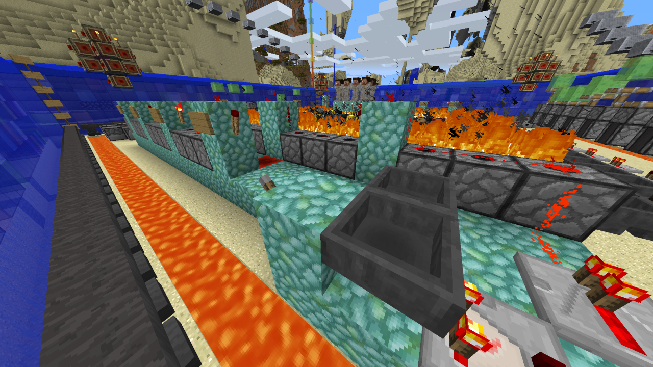 Minecraft Benchmark v2 Minecraft Map