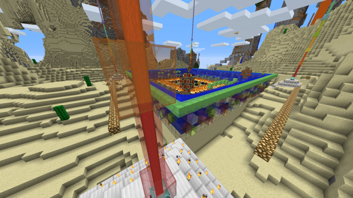 Minecraft Benchmark v2 Minecraft Map