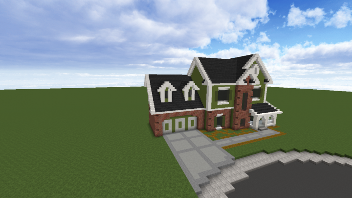 Traditional House Minecraft Map