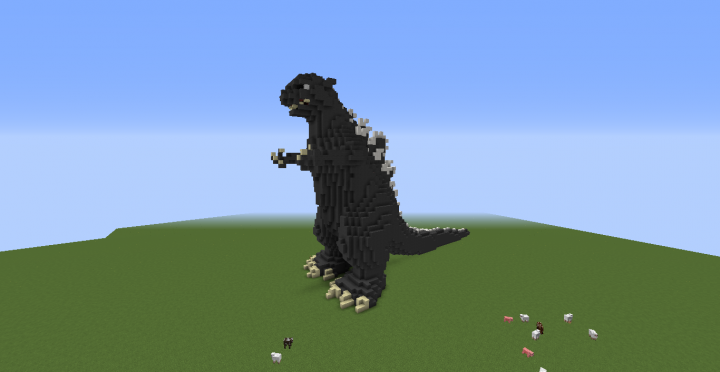 Godzilla 1954 Minecraft Map