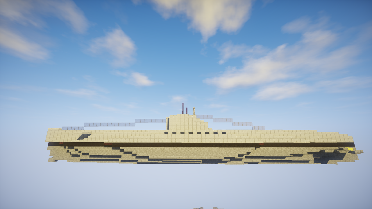 German WW2 Uboat | Type XXI | [1:1] Minecraft Map