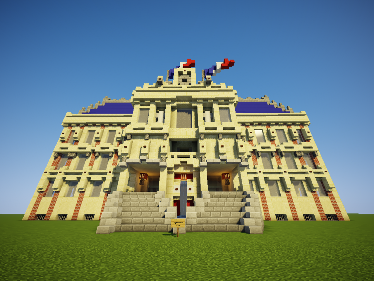 Embassy of France Minecraft Map