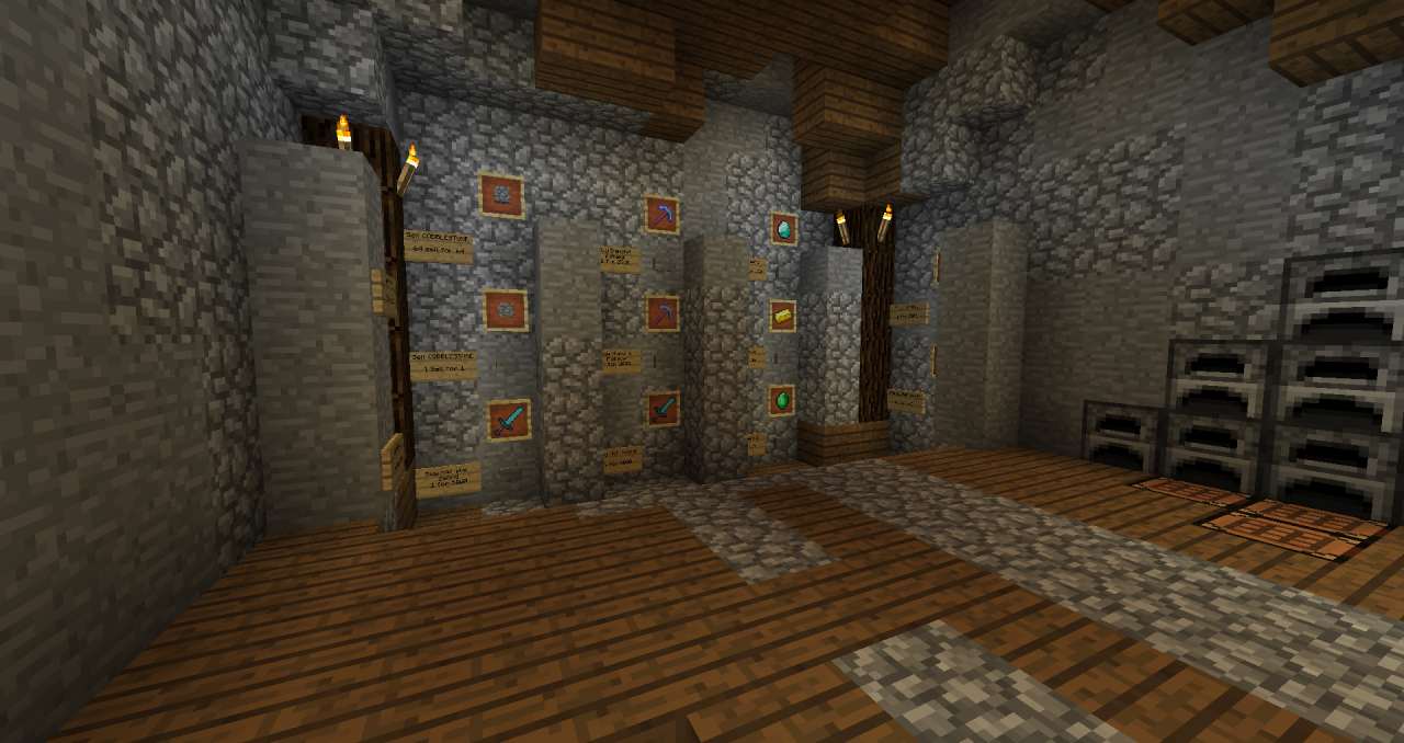 Cobblestone Factory Minecraft Map