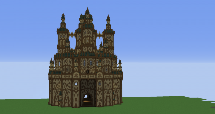 - Fantasy cathedral skyscraper - Gelek - Minecraft Map