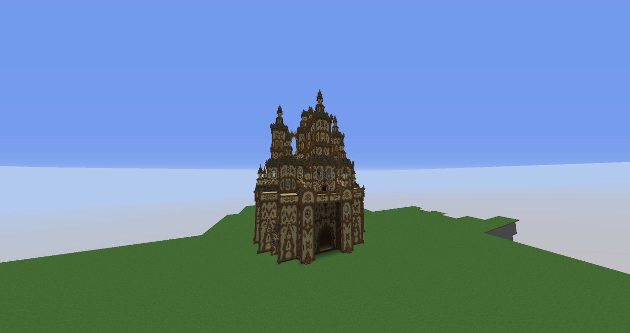 - Fantasy cathedral skyscraper - Gelek - Minecraft Map
