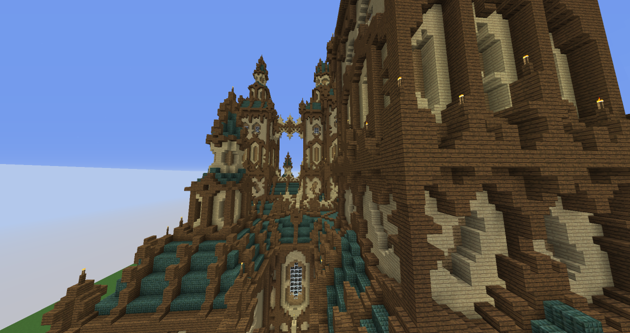 - Fantasy cathedral skyscraper - Gelek - Minecraft Map