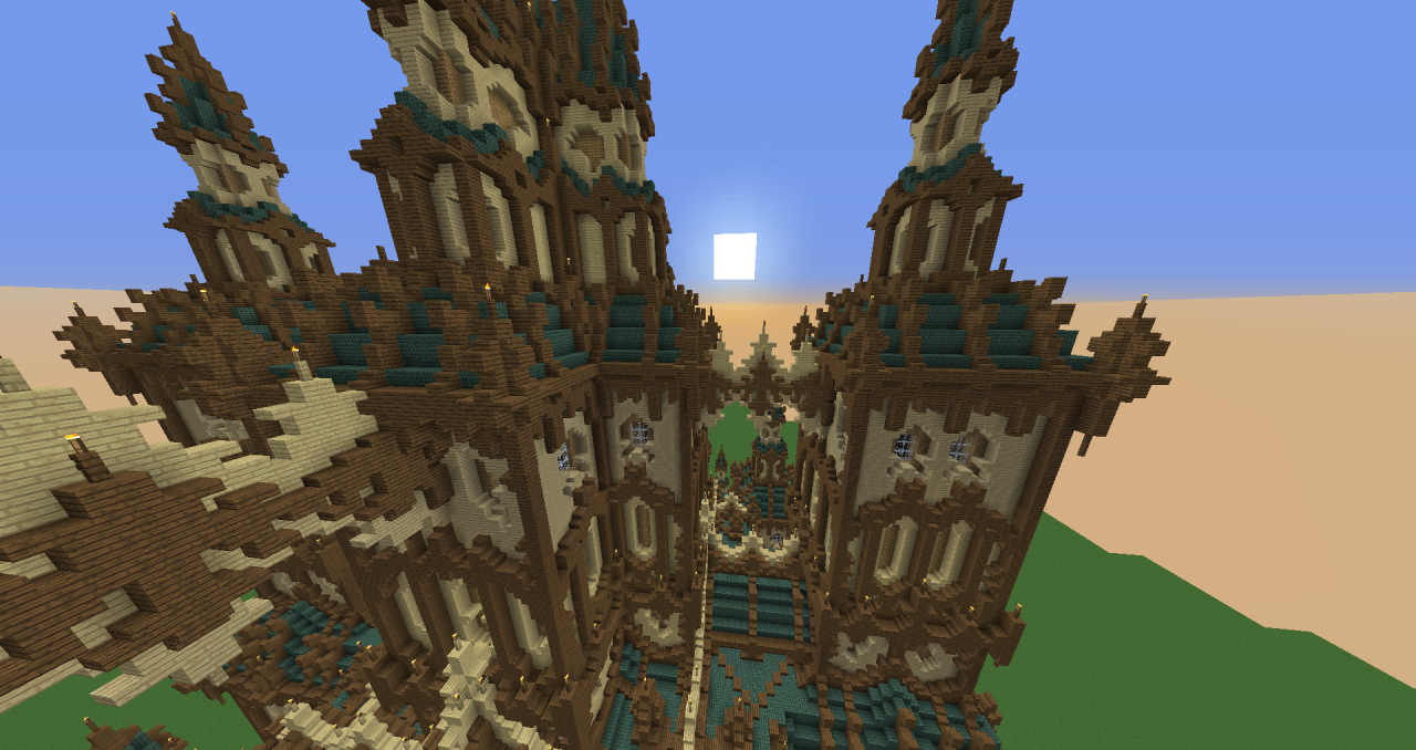 - Fantasy cathedral skyscraper - Gelek - Minecraft Map