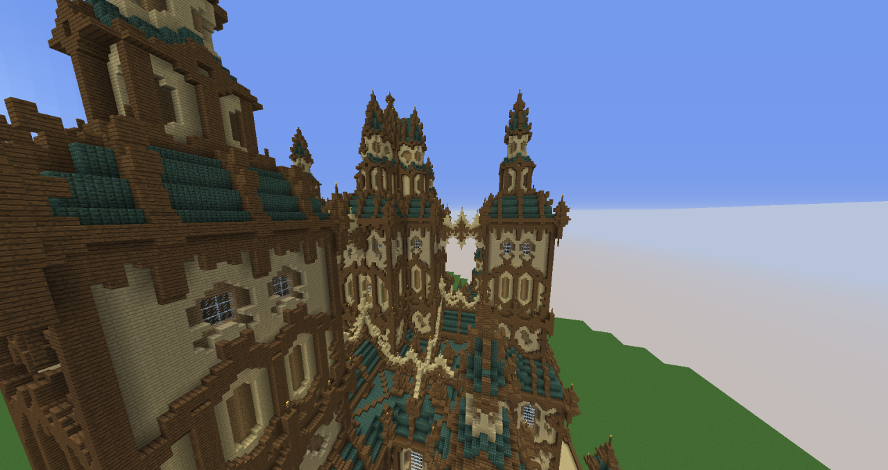 - Fantasy cathedral skyscraper - Gelek - Minecraft Map