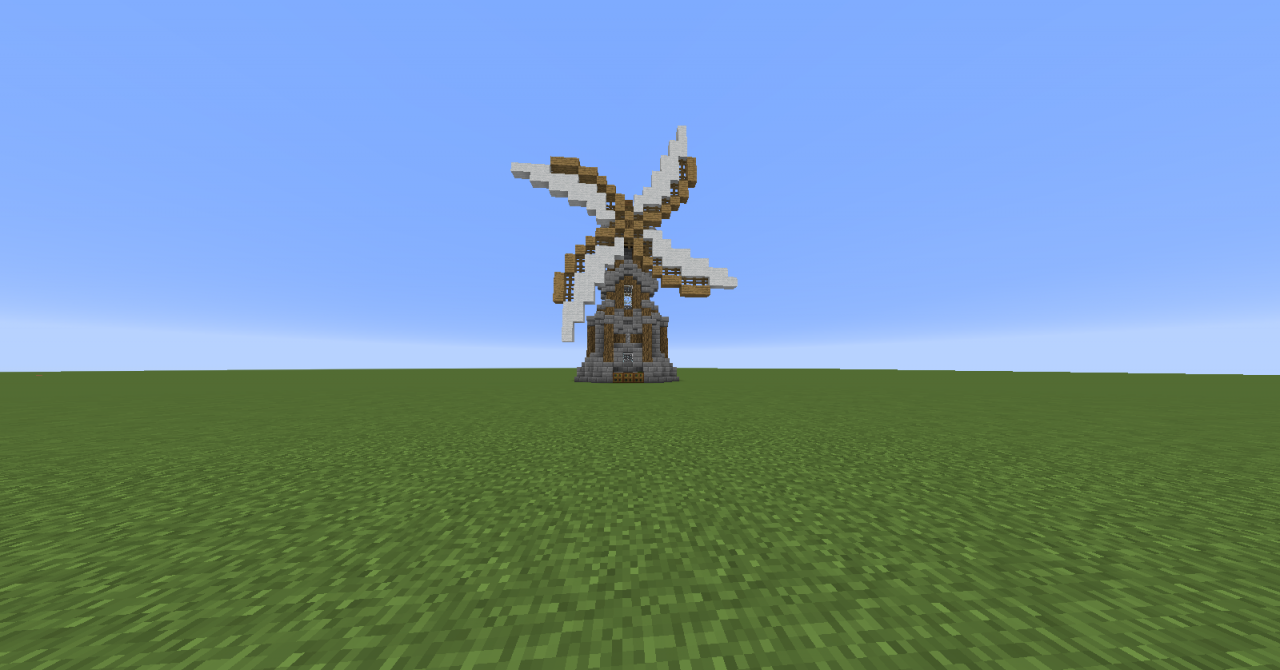 Traditional Medieval-Windmill Minecraft Map