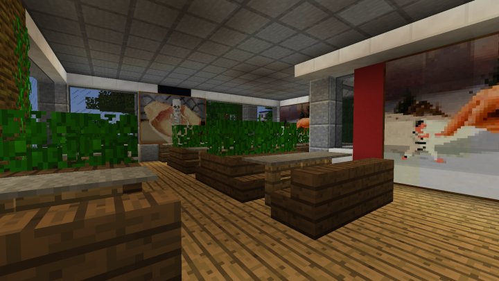 Mc Donnald restaurant Minecraft Map
