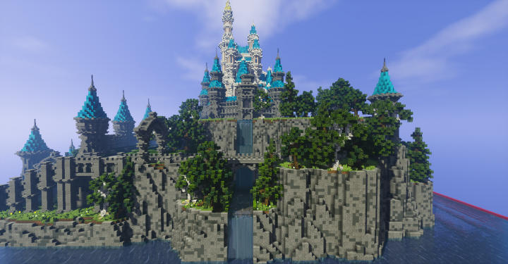 Disney castle Minecraft Map
