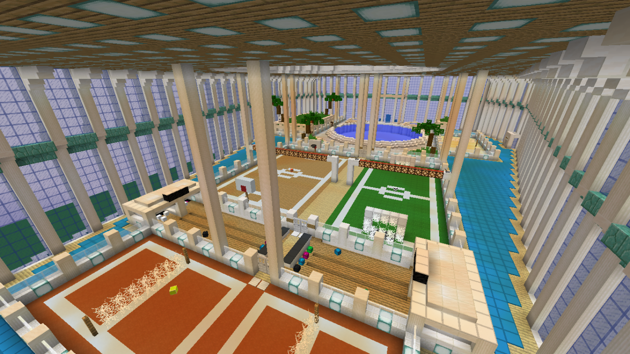 Trident Towers 1.12 Minecraft Map