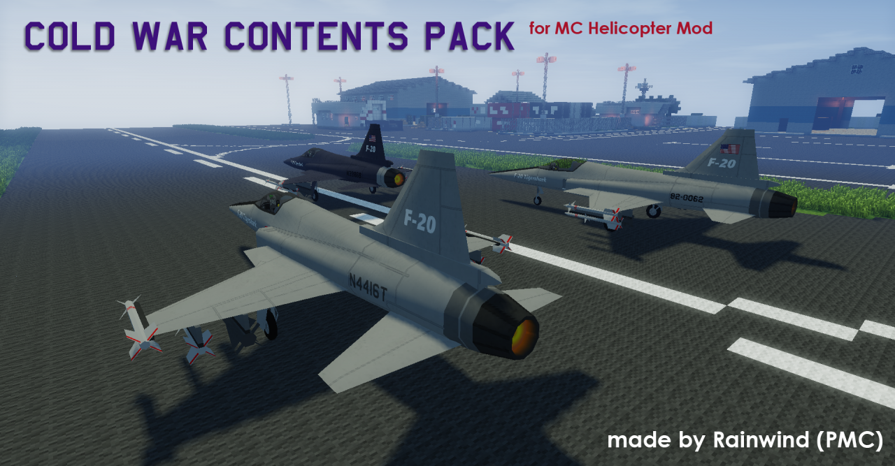 [MCHeli] Cold War Contents Pack for MCHeli 1.0.4 Minecraft Mod