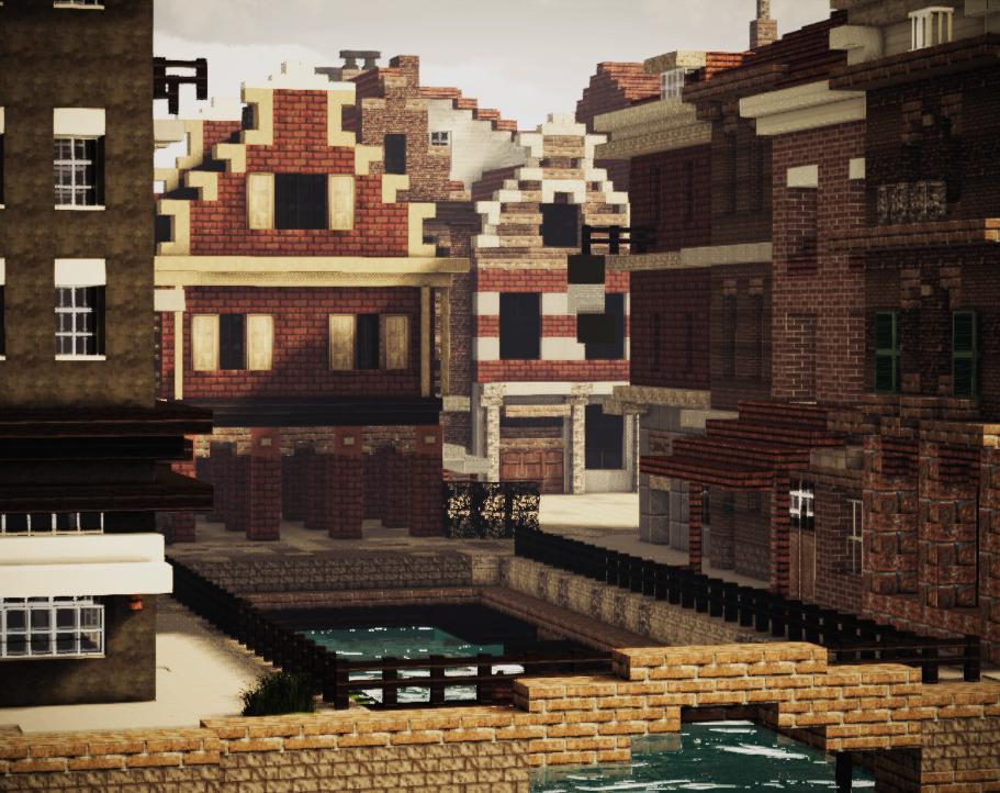 Vlasmarkt, Rotterdam, Netherlands Minecraft Map