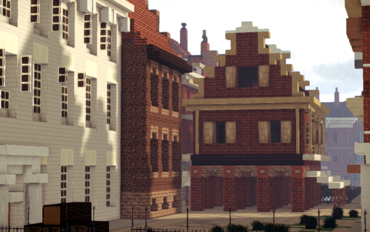 Vlasmarkt, Rotterdam, Netherlands Minecraft Map