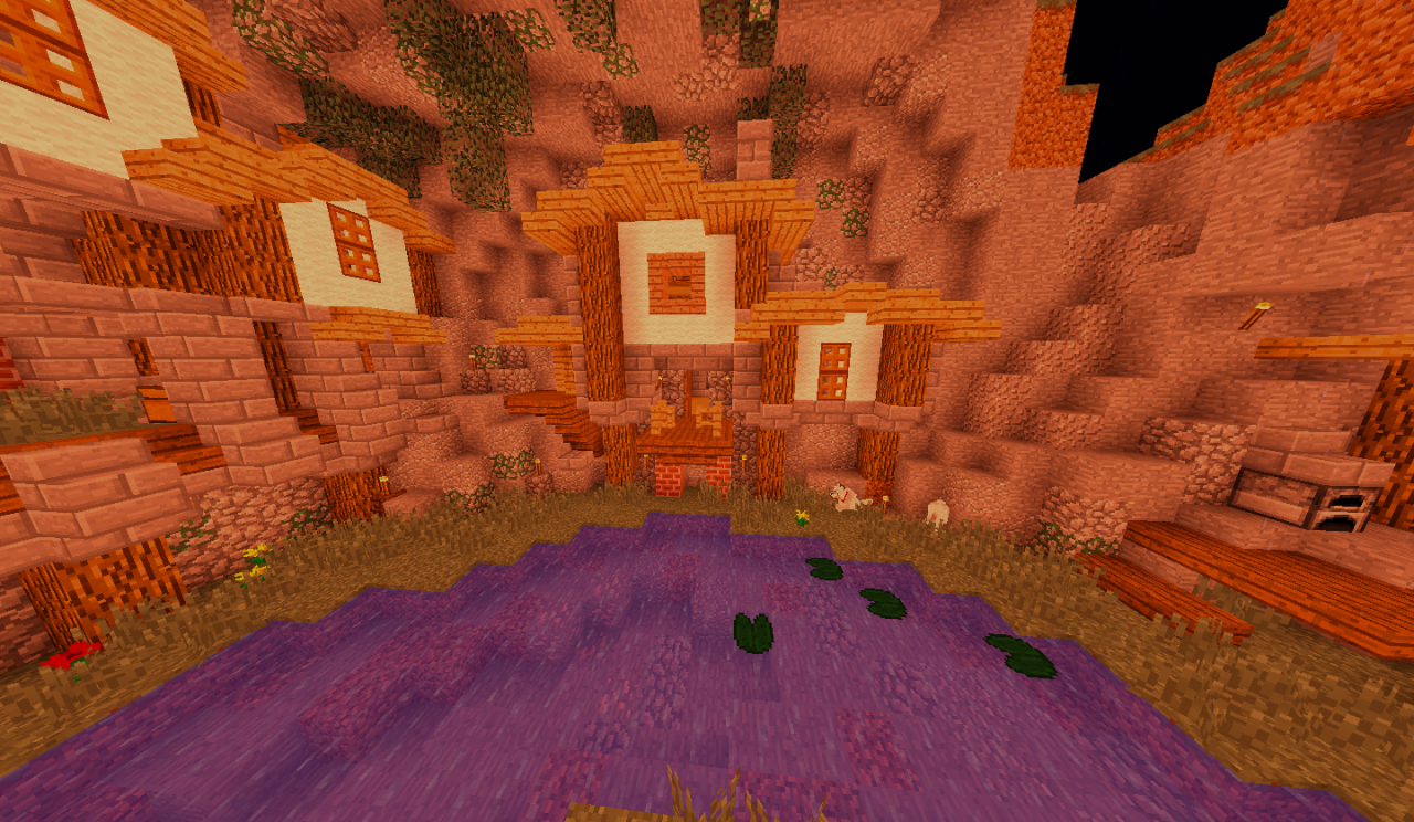 Cavern Home Minecraft Map