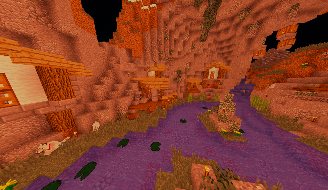 Cavern Home Minecraft Map