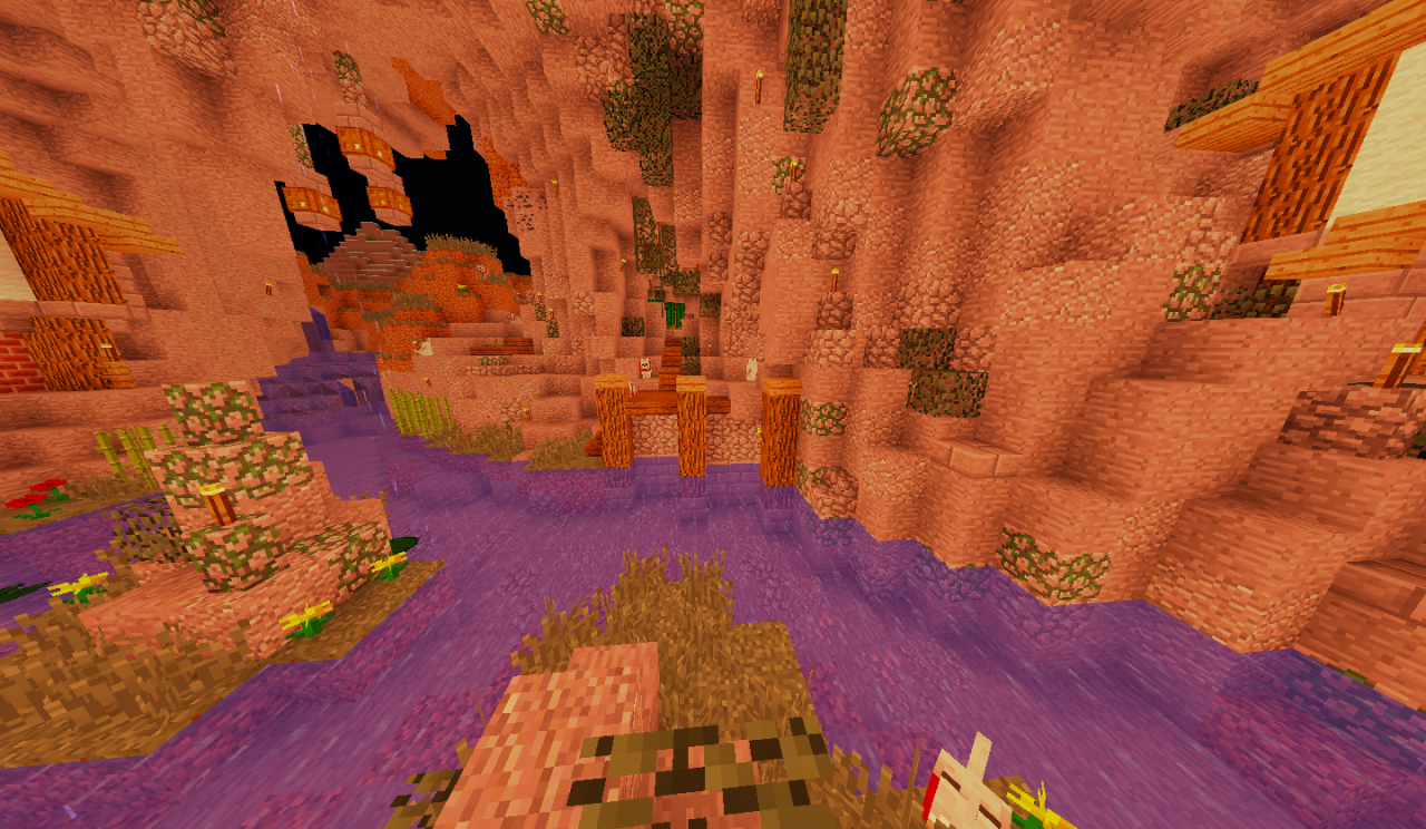 Cavern Home Minecraft Map