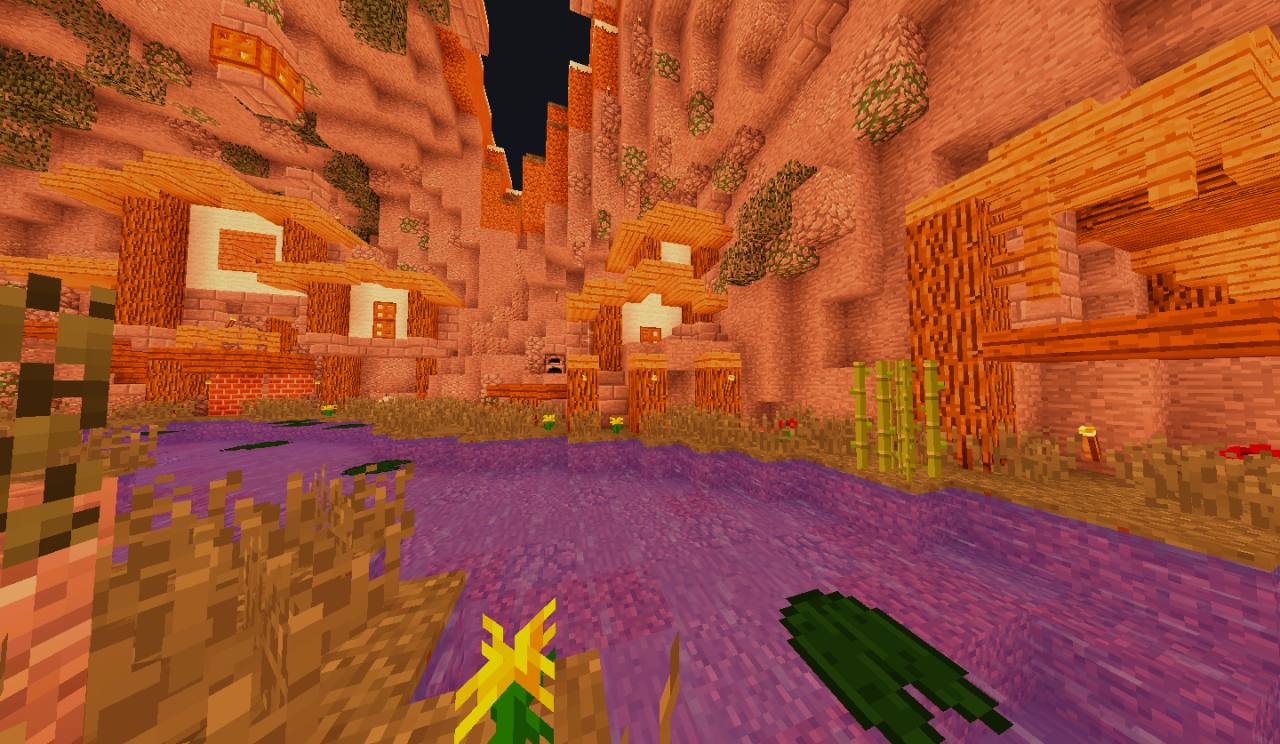 Cavern Home Minecraft Map