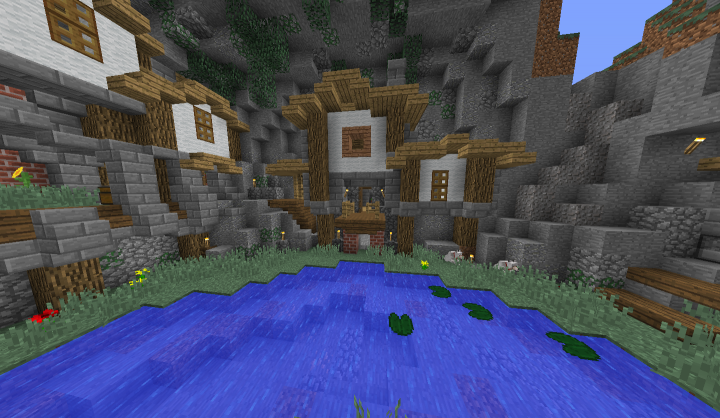Cavern Home Minecraft Map