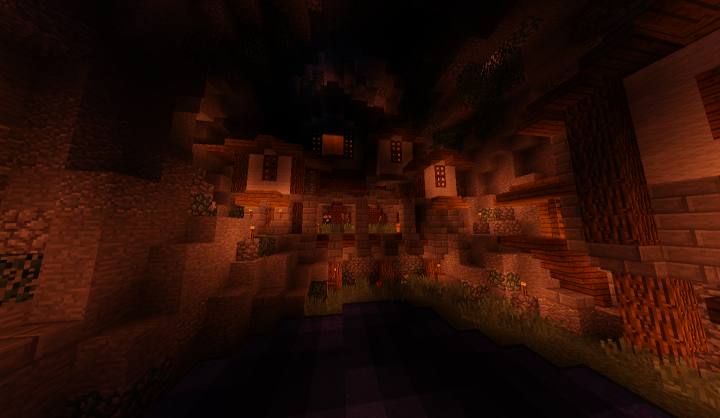 Cavern Home Minecraft Map