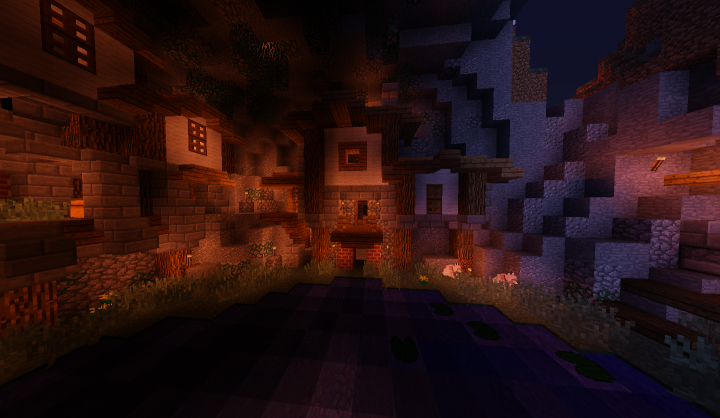 Cavern Home Minecraft Map