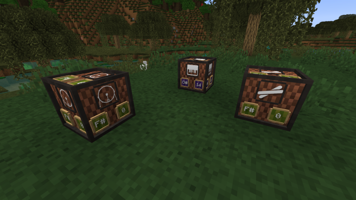 3D Noteblock Displays | 1.13-1.18 Minecraft Texture Pack