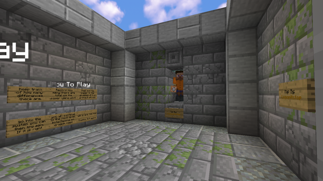 The Difference 1.12 Minecraft Map