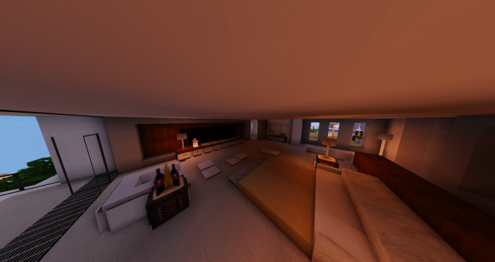 Tony Stark's House from "Iron Man" Minecraft Map