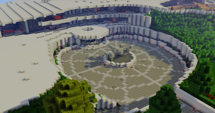 Tony Stark's House from "Iron Man" Minecraft Map