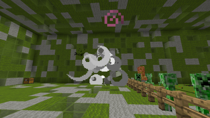 Creeper battle Minecraft Map