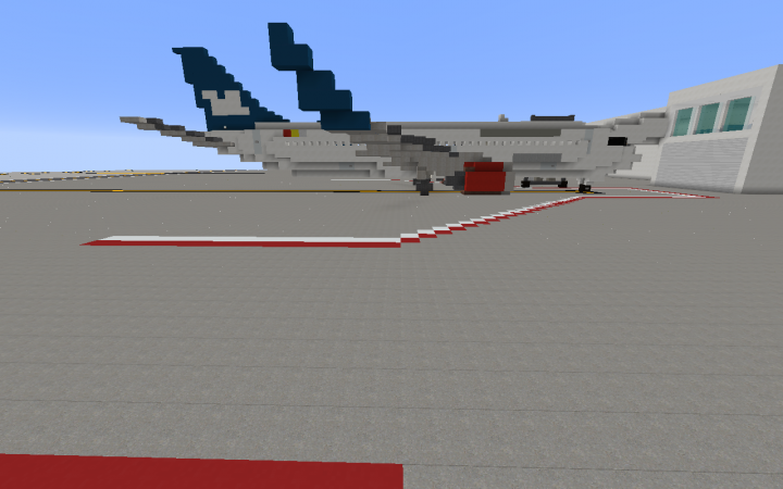 Boeing 737-800 [Remastered] Minecraft Map
