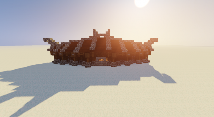 Little Nordic Longhouse Minecraft Map