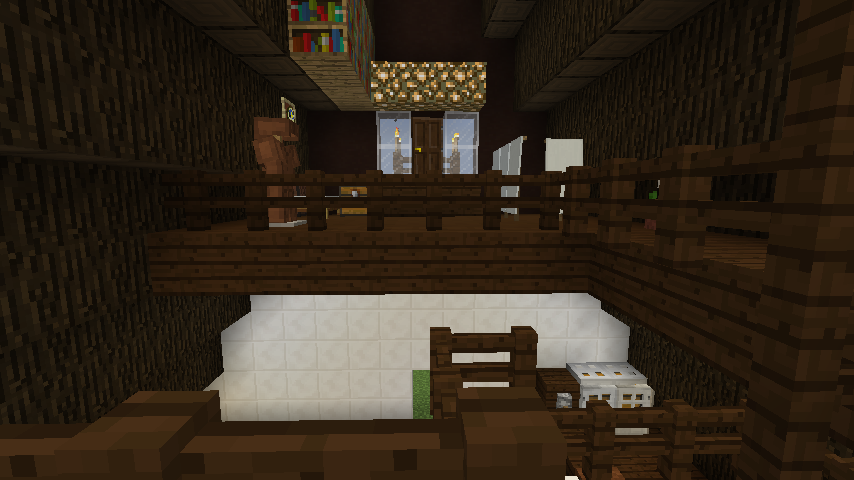 A-frame (furnished) Minecraft Map