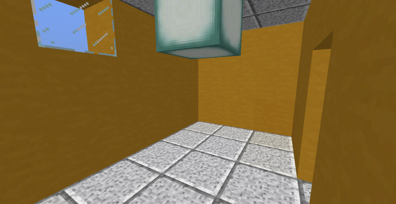 Yellow Classic Apartment Minecraft Map