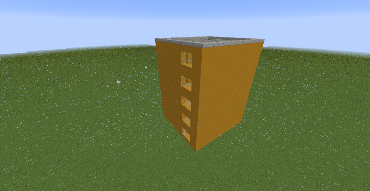 Yellow Classic Apartment Minecraft Map