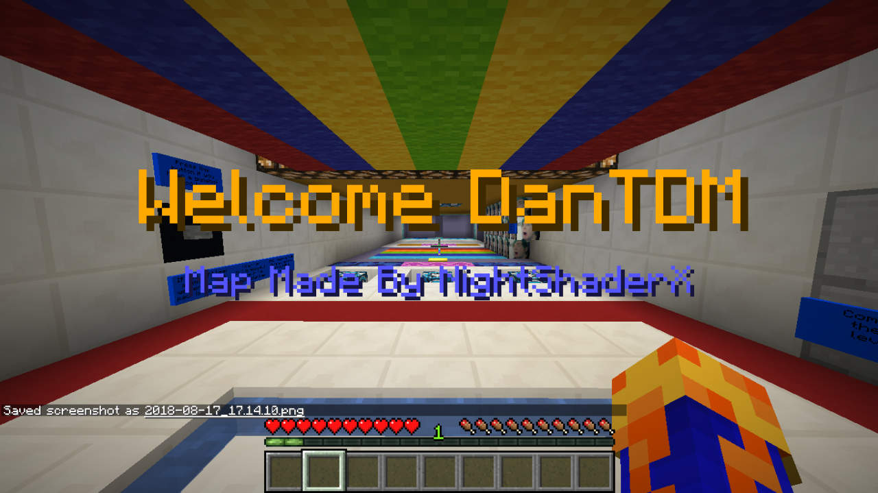 DanTDM 20 Million Fan Map Minecraft Map
