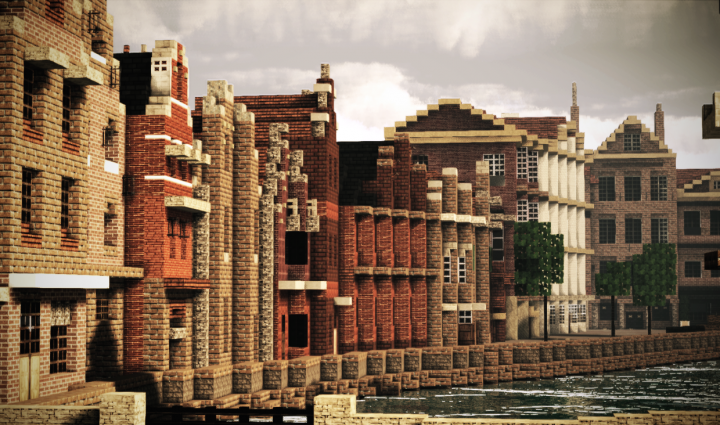 Steigersgracht, Rotterdam, Netherlands Minecraft Map
