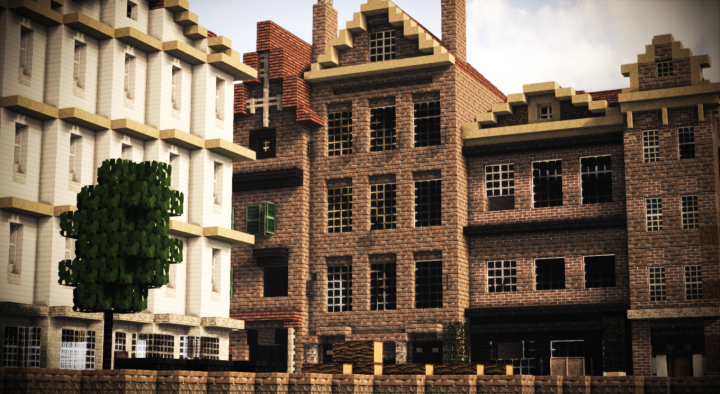 Steigersgracht, Rotterdam, Netherlands Minecraft Map
