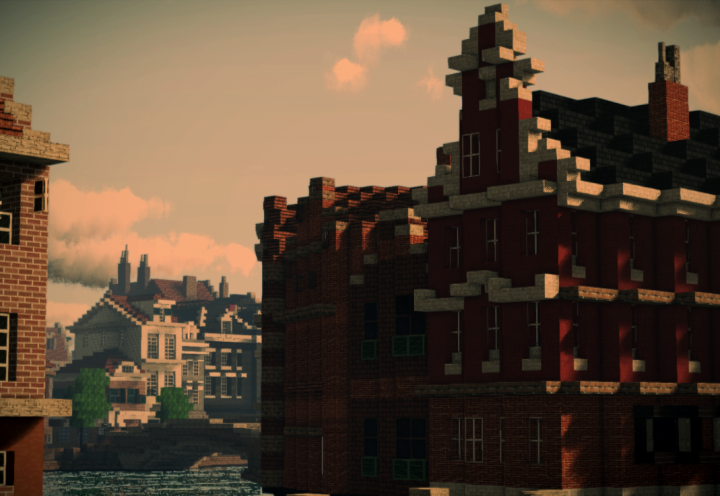 Steigersgracht, Rotterdam, Netherlands Minecraft Map