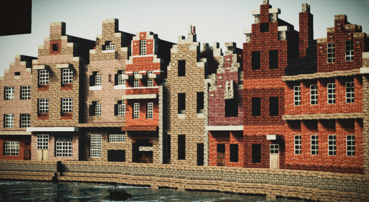 Steigersgracht, Rotterdam, Netherlands Minecraft Map