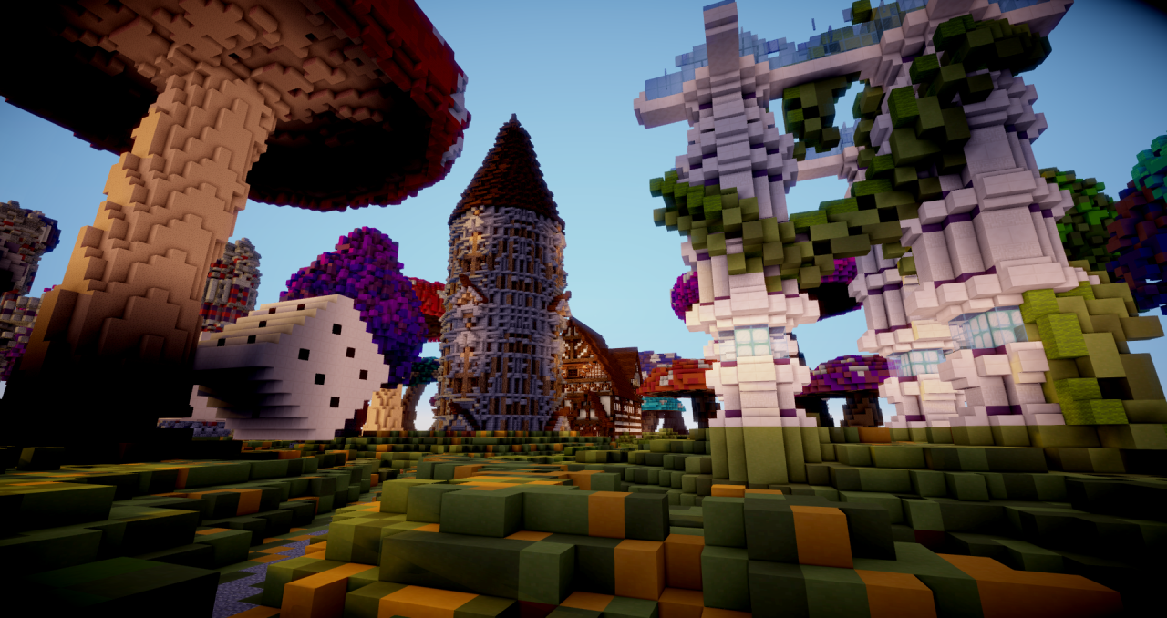 Fantasy Game Minecraft Map