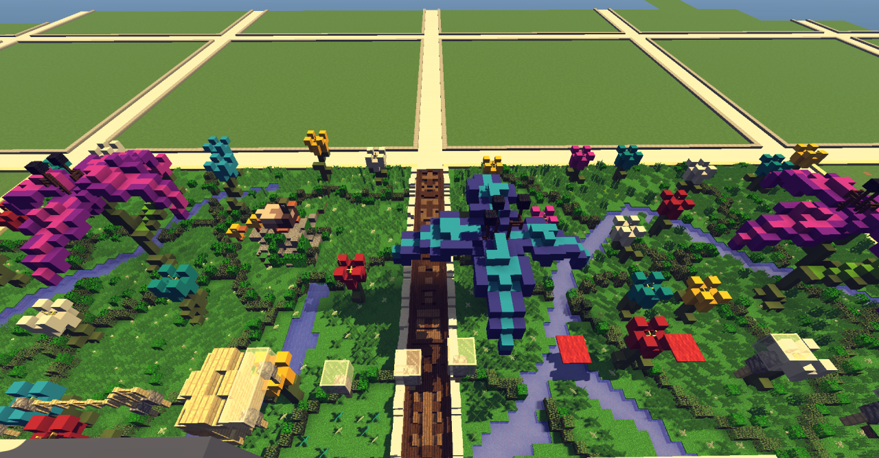 MineCraft Server Spawn (Summer) Minecraft Map
