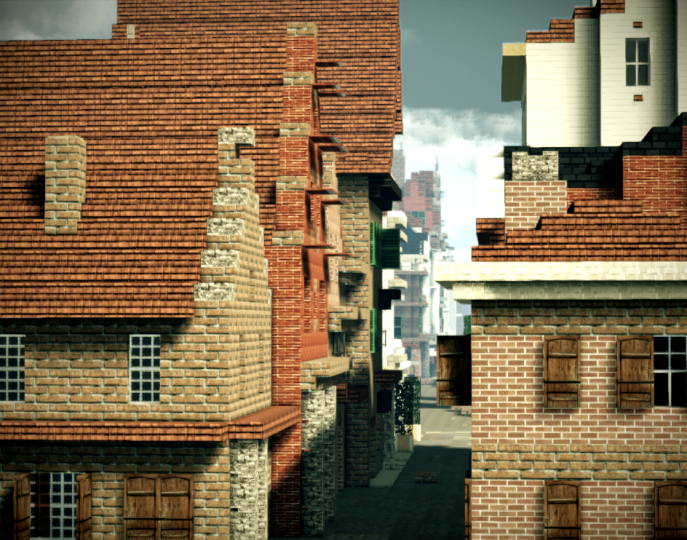 Steigersteeg, Rotterdam, Netherlands Minecraft Map