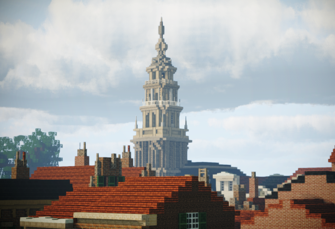 Waalse Kerk, Rotterdam, Zuid Holland, Netherlands Minecraft Map