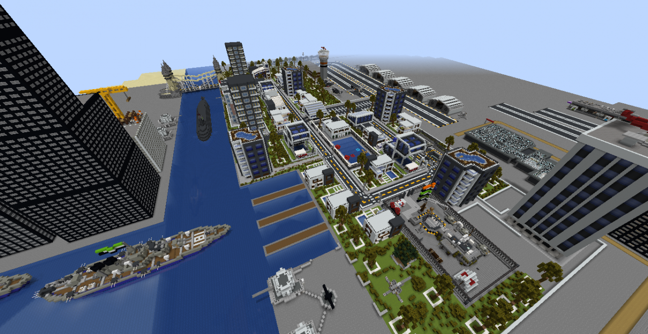 BUNKER-17 (Command Block / Redstone) Minecraft Map